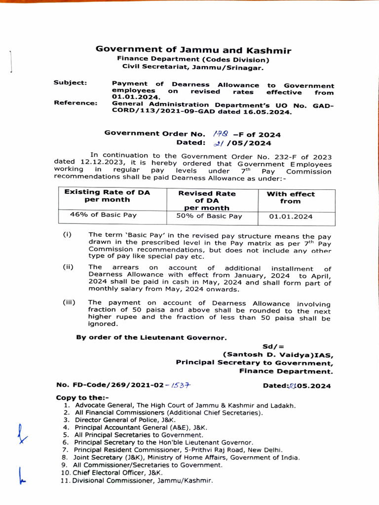 Da Order | PDF | Governance | Government