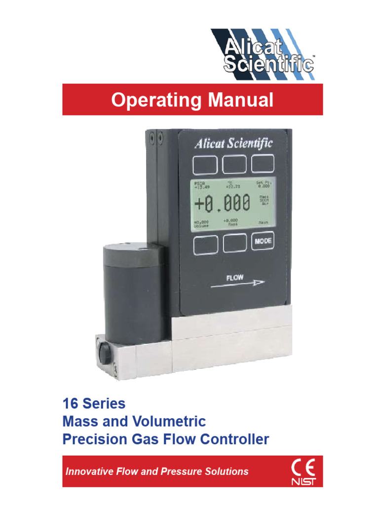 Gas_Flow_Controller_Manual_rev7 | PDF | Flow Measurement | Pressure ...