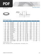 PVC Flange Dimensions and Specifications | PDF | Polyvinyl Chloride