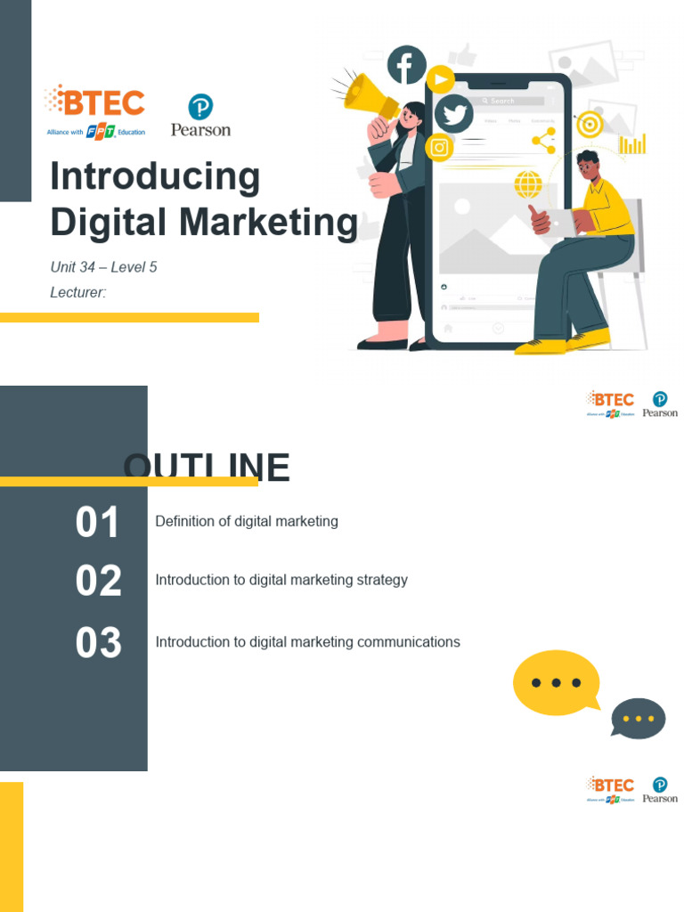 Lecture 1.1 - Introduction To Digital Marketing | PDF | Digital ...