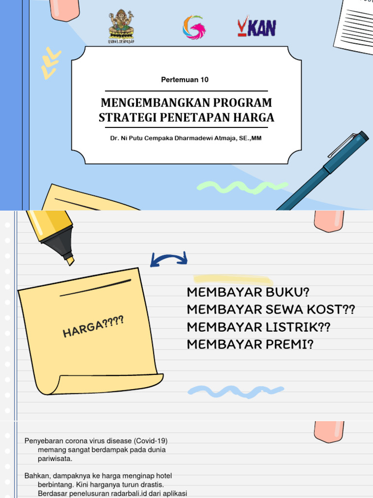 Pertemuan 10 Manajemen Pemasaran | PDF