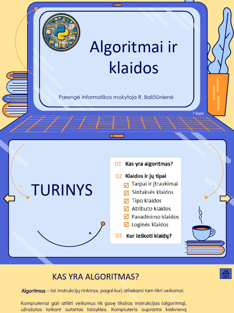 Algoritmai Ir Klaidos | PDF