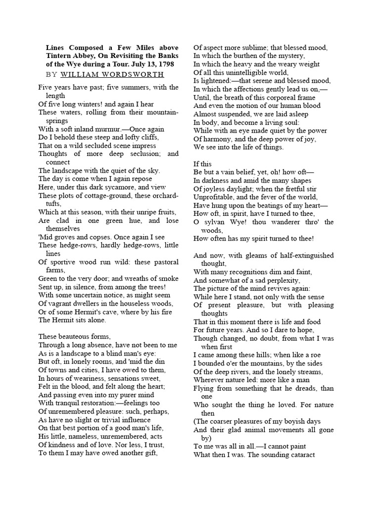 Collection of Poems | PDF