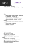 Administrative Law Flow Chart Spring2010 | PDF | Legal Concepts ...