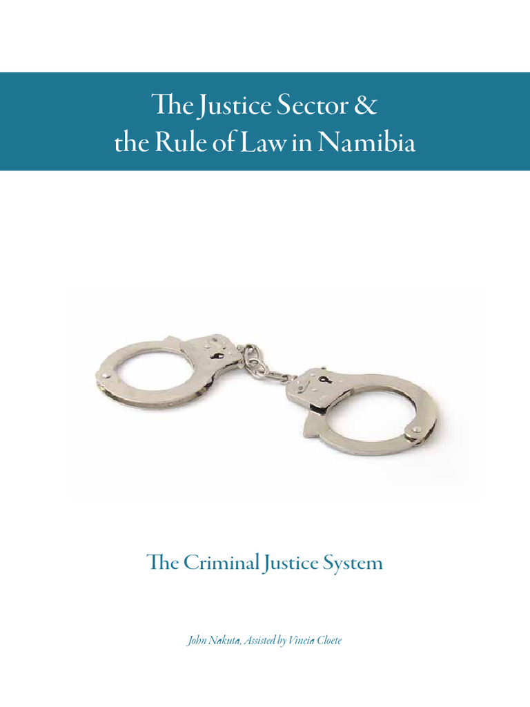 Criminal Justice System Namibia | PDF | Prosecutor | Police