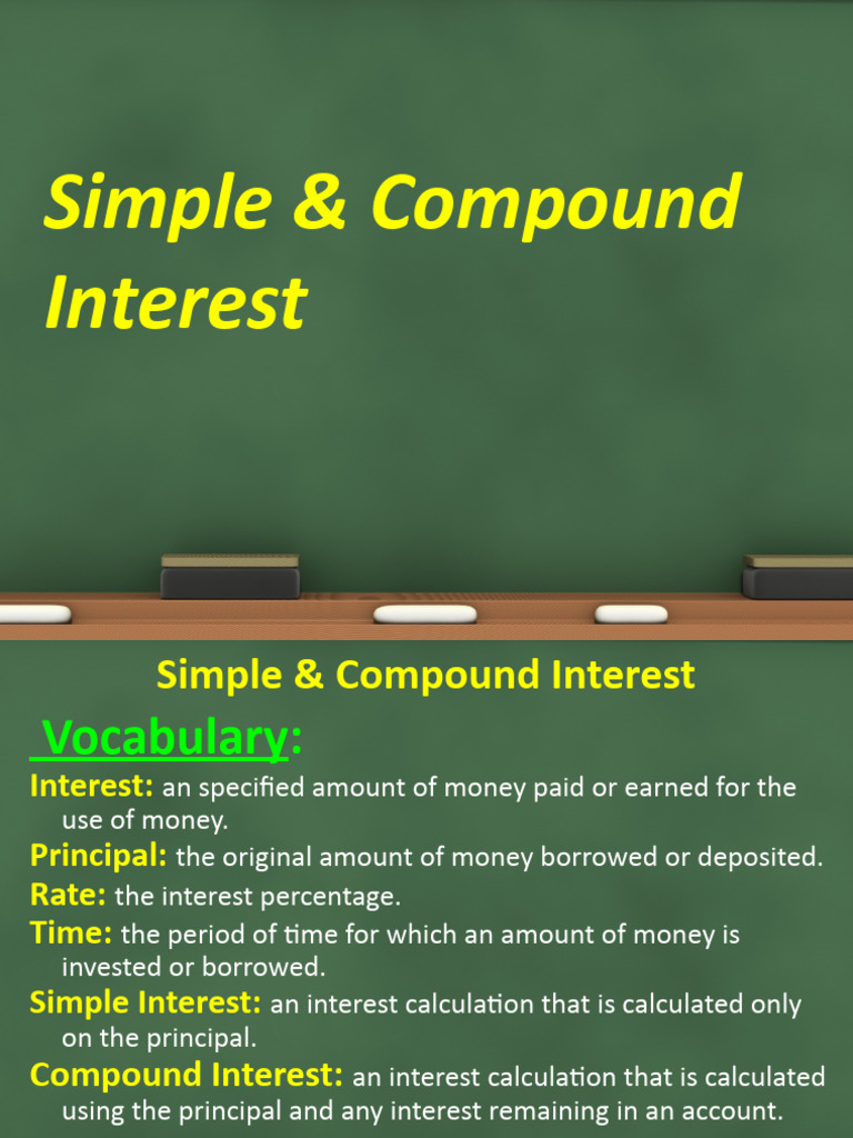 Simple Compound Interest | Download Free PDF | Interest | Compound Interest