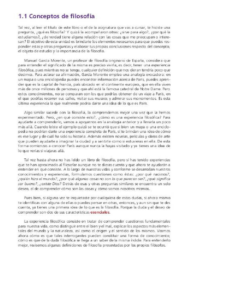 Que Es La Filosofia | PDF