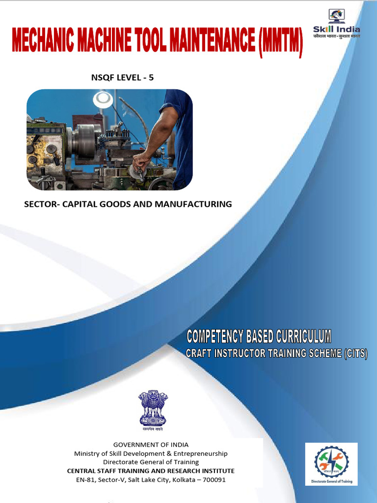 MMTM Cits2.0n NSQF-5 | PDF | Belt (Mechanical) | Educational Assessment