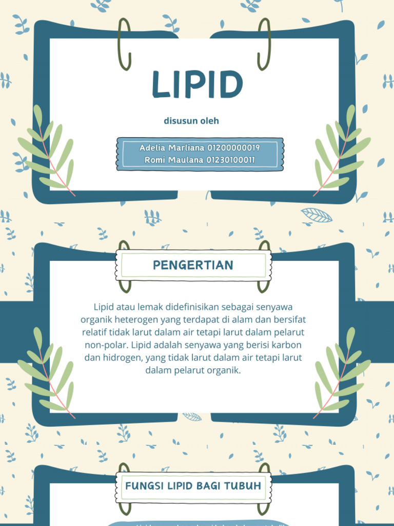 LIPID | PDF