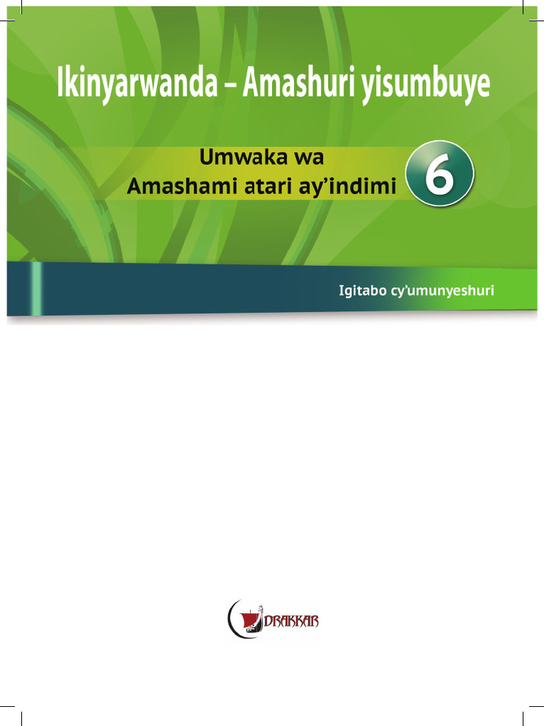 Kinyarwanda S6 Other Streams | PDF | Languages | Foreign Language Studies