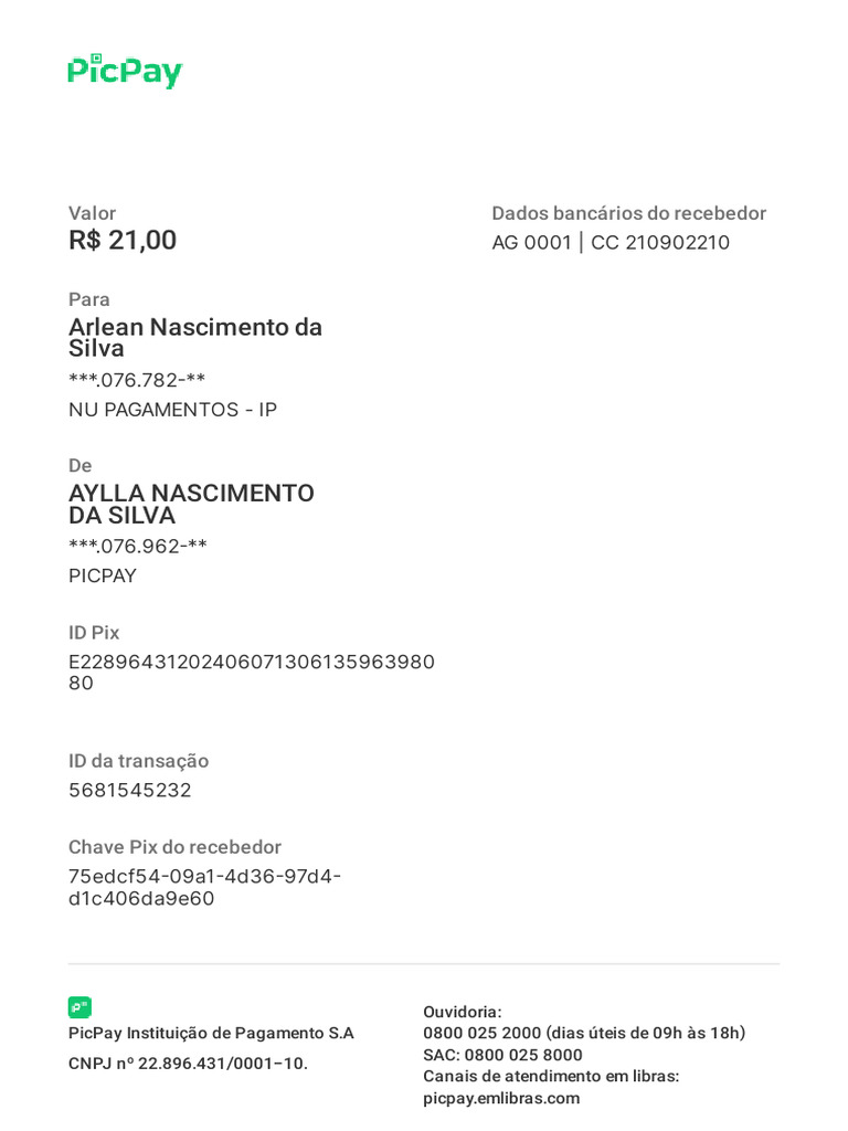comprovante_picpay_PIX_07062024090754$ | PDF comprovante_picpay_PIX_07062024090754$ | PDF