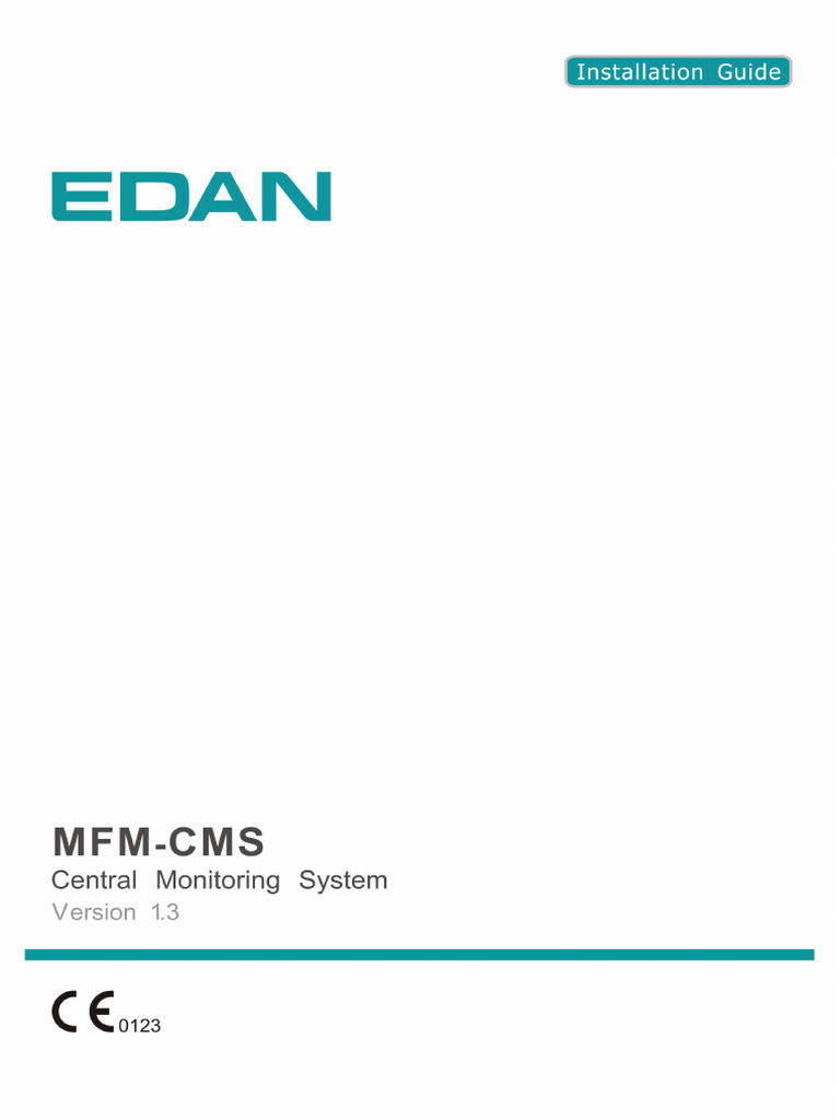 01.54.455192 MFM-CMS Central Monitoring System Installation Guide-1.3 | PDF | Operating System ...