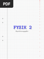 Fysik 2 Exempelprov | PDF