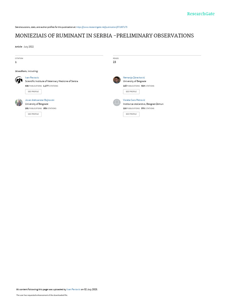 T sagi. | PDF | Parasitism