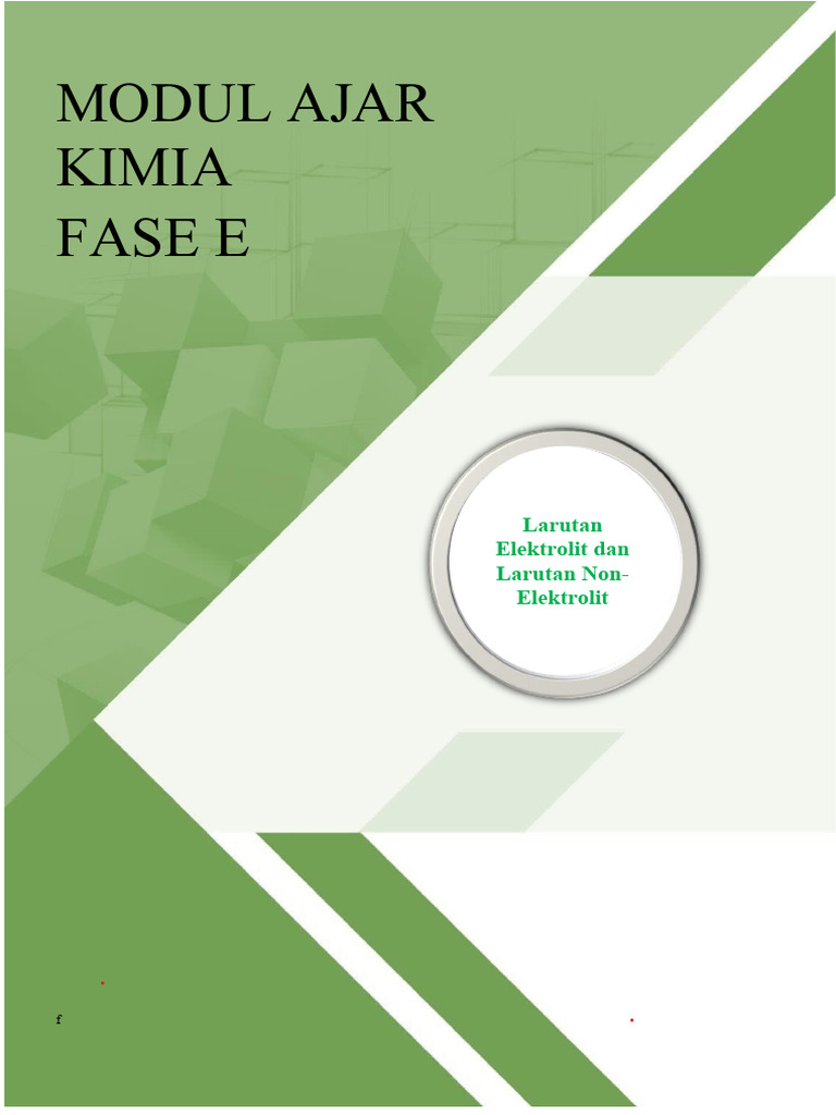 Modul Ajar Kimia | PDF