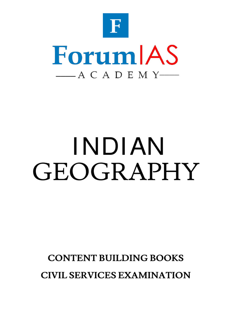 Indian Geography Study Material | PDF | Himalayas | Plate Tectonics