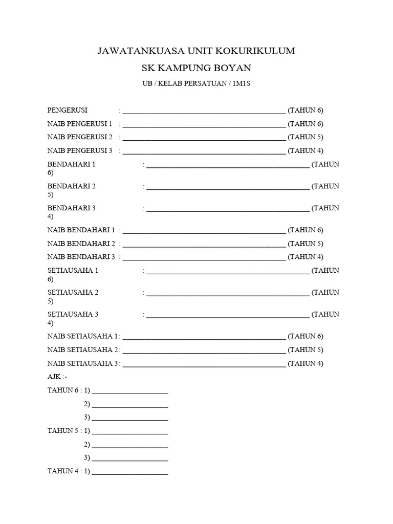 Ajk Unit Koku | PDF | Karier & Perkembangan