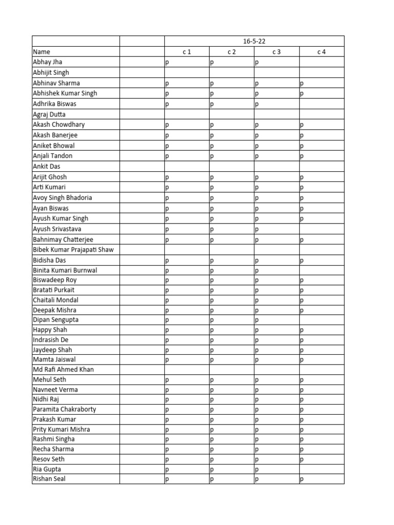 Excel Sushovan | PDF