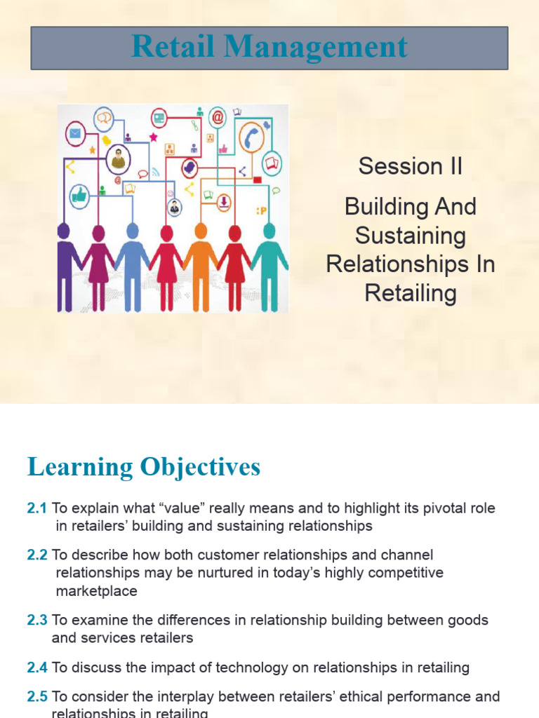 Building and Sustaining Relationships in Retailing | PDF | Retail ...