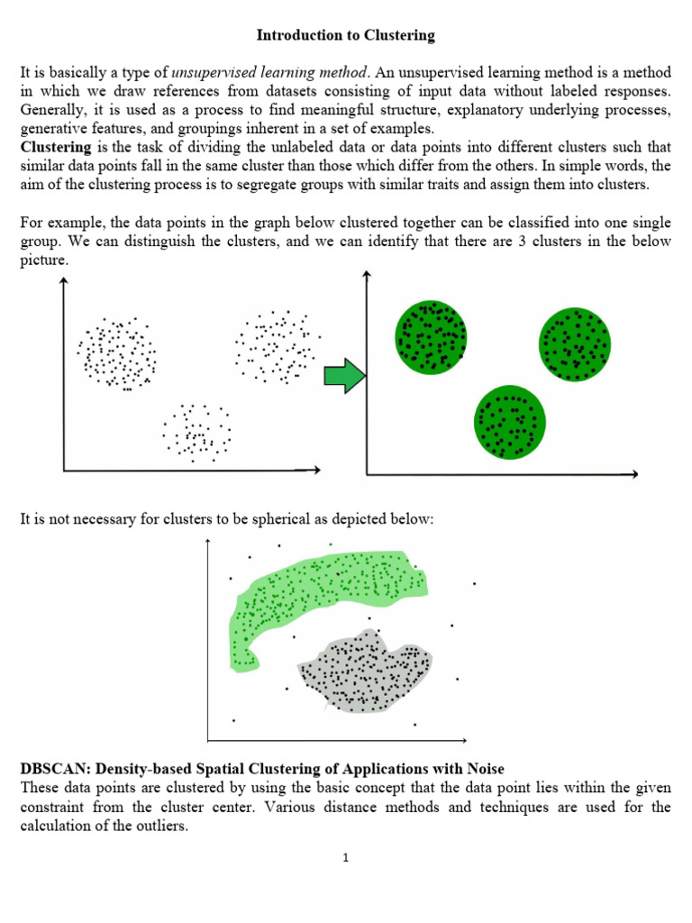 008 Clustering With Examples - Unlocked | PDF | Cluster Analysis | Algorithms