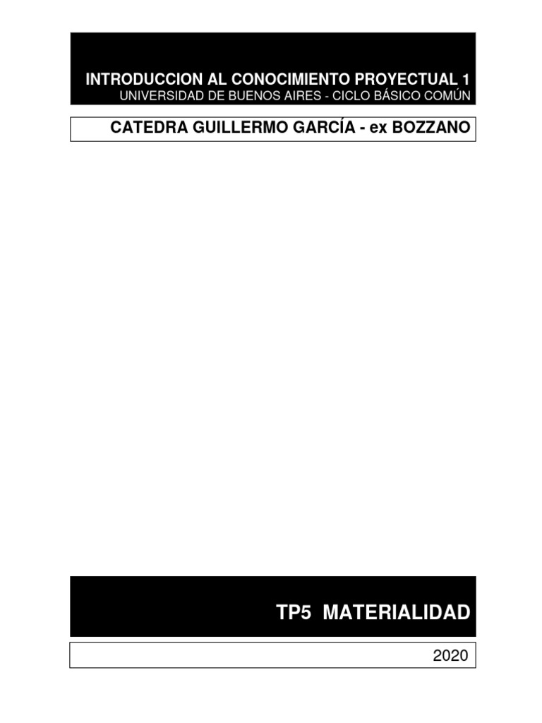 TP Materialidad | PDF | Diseño | Color
