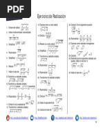 Formulario Tema 1. Radicales | PDF | Enseñanza de matemática