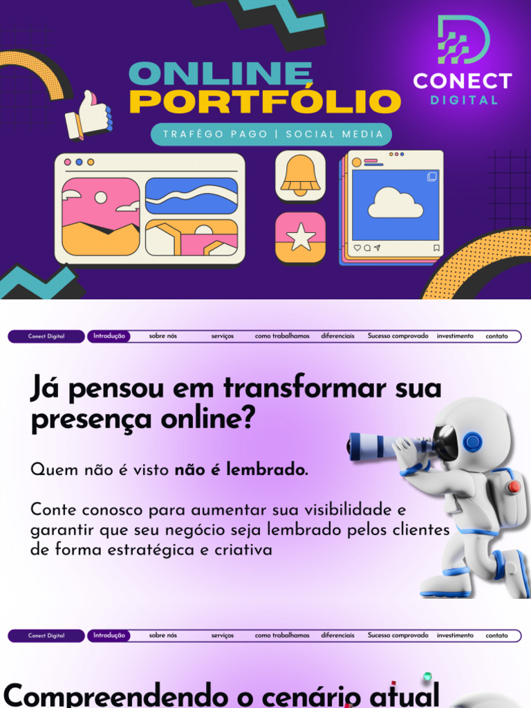 Conect Digital - Portfólio 2024 | PDF