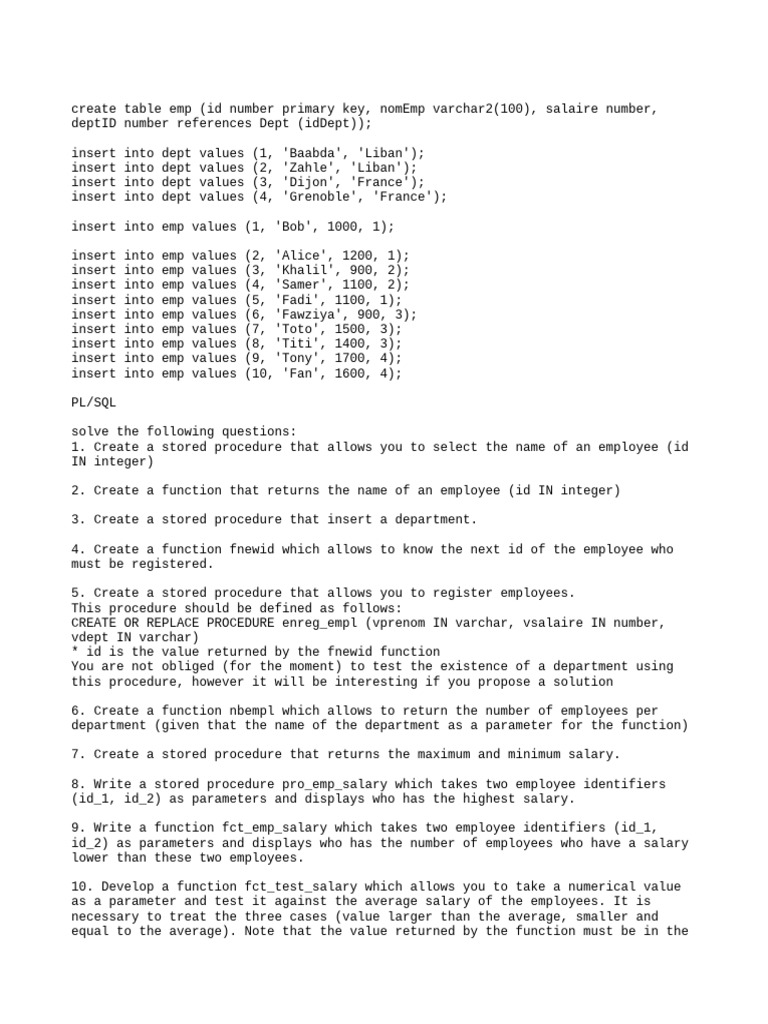 Send | Download Free PDF | Salary | Parameter (Computer Programming)