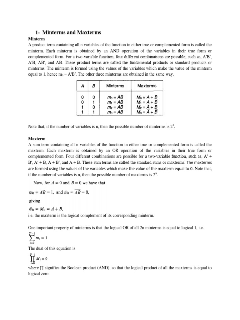 Digital Logic 1st Stage 5 | Download Free PDF | Mathematics | Mathematical Logic