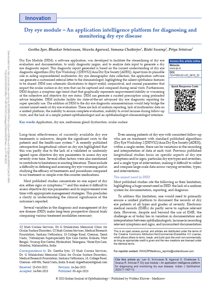 Dry_eye_module___An_application_intelligence.45 | PDF | Electronic ...