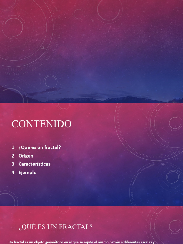 Fractales: Definición y Tipos | PDF