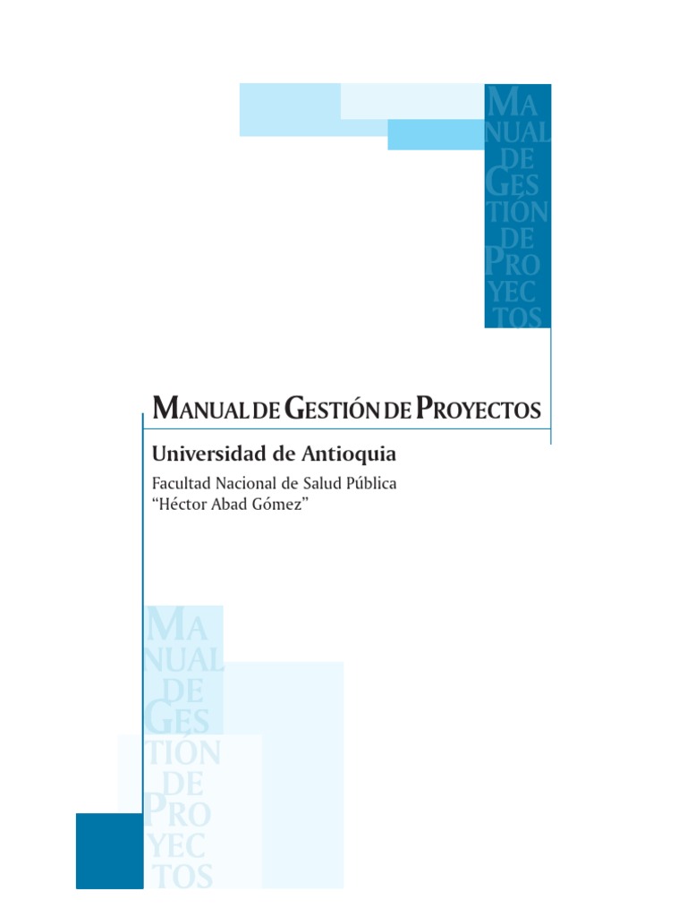 Manual de Gestión de Proyectos ZOPP | PDF | Planificación | Toma de ...