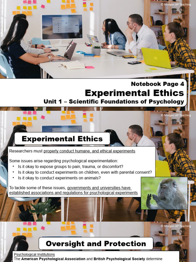 Notebook Page 4 - Ethics of Psychology | PDF