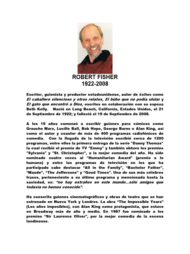 Robert Fisher | PDF