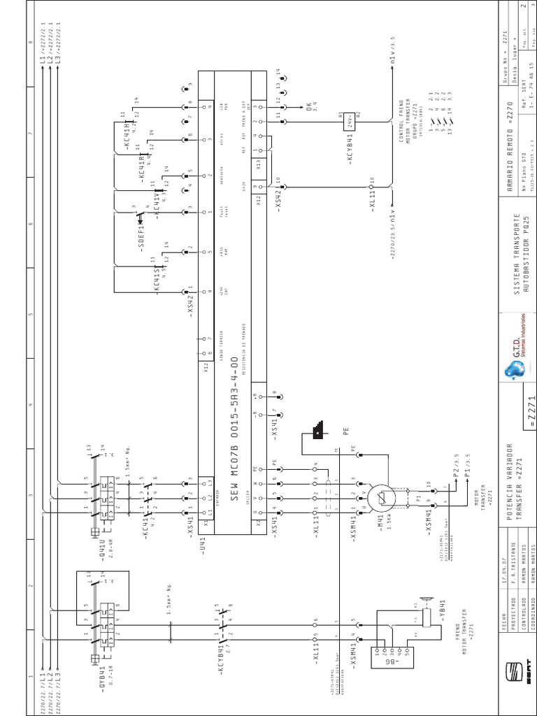 Conexionado Movitrac 07B | PDF