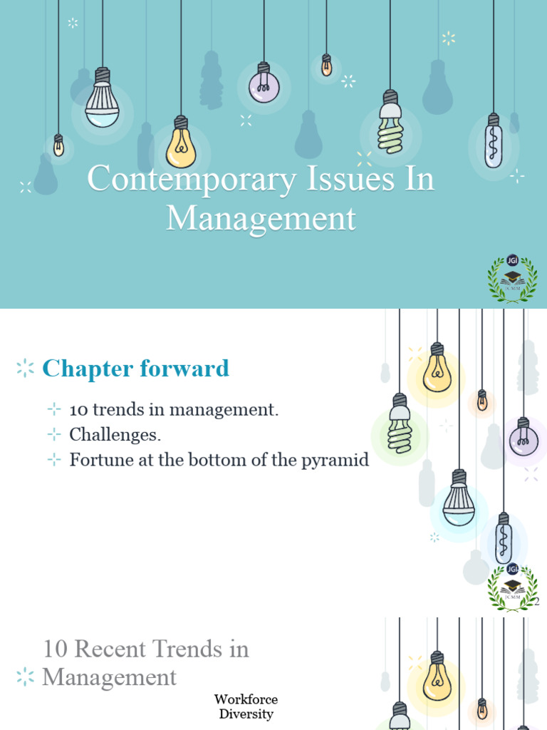 Contemporary Issues in Management | PDF | Outsourcing | Business