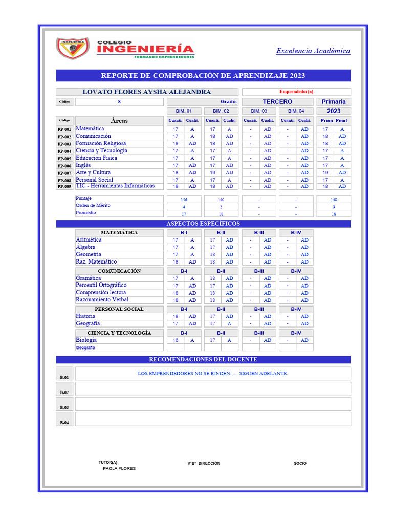 LIBRETA 3RO GRADO -MISS PAOLA actual | PDF | Matemáticas | Science
