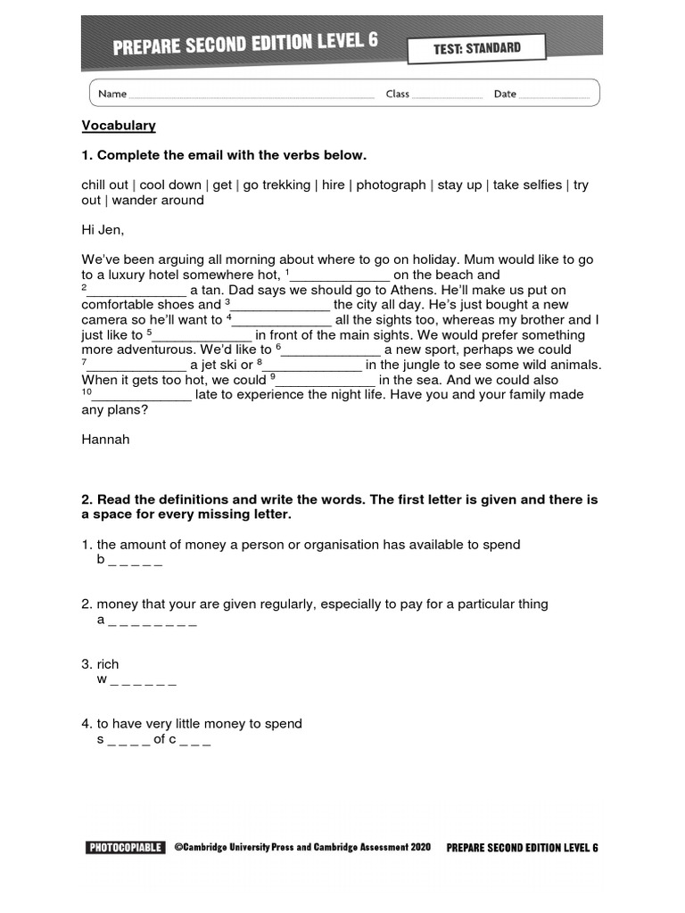 S4 REVISION VOC Grammar-8-13 | PDF | Telephone