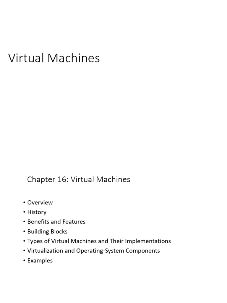 Virtualization Student Notes | PDF | Virtual Machine | Operating System Virtualization Student Notes | PDF | Virtual Machine | Operating System