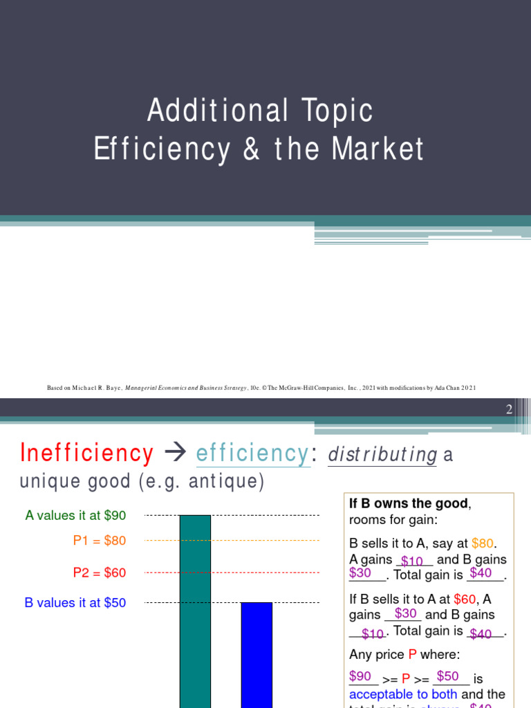 Additional Topic - Economic Efficiency (answer) | Download Free PDF | Economics | Economic ...