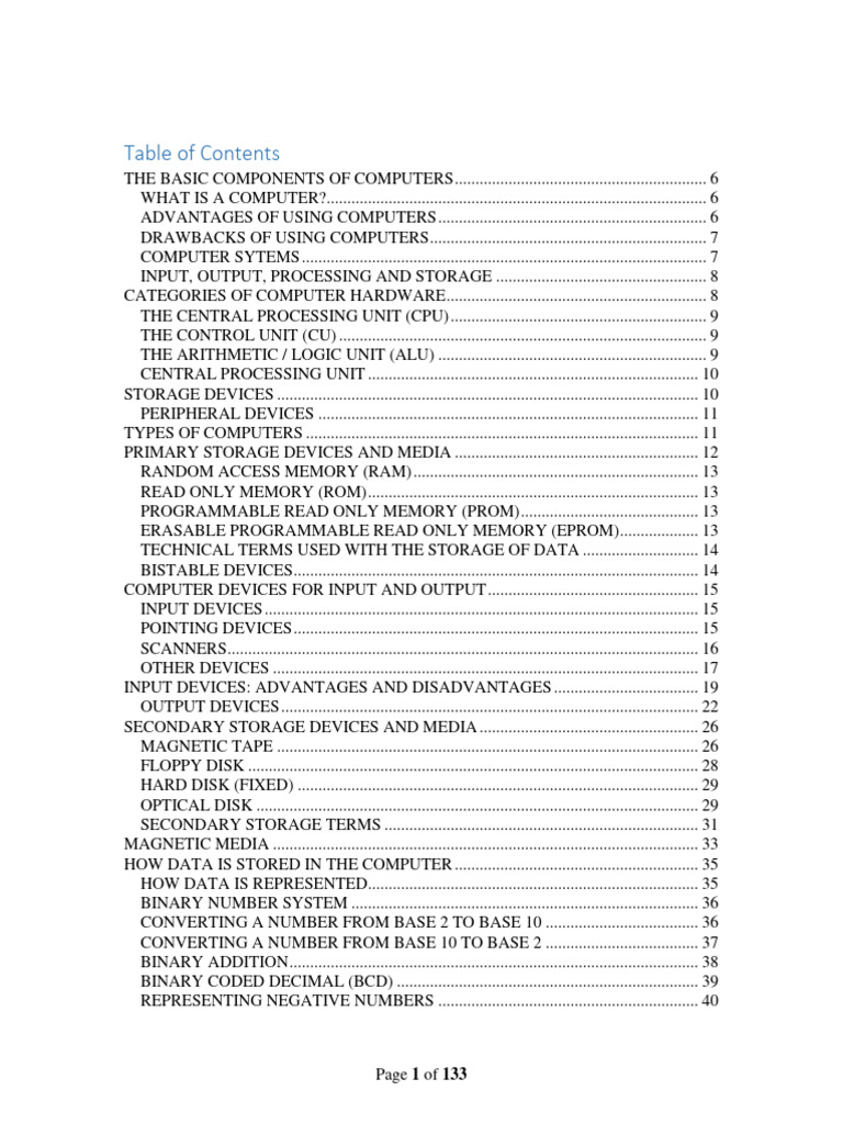 Notes Information Technology | PDF | Computer Data Storage | Read Only ...
