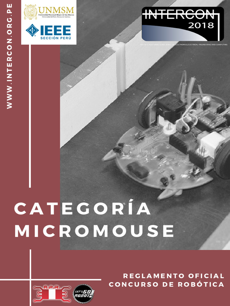 Bases Intercon Micromouse | PDF | Robot | Robótica