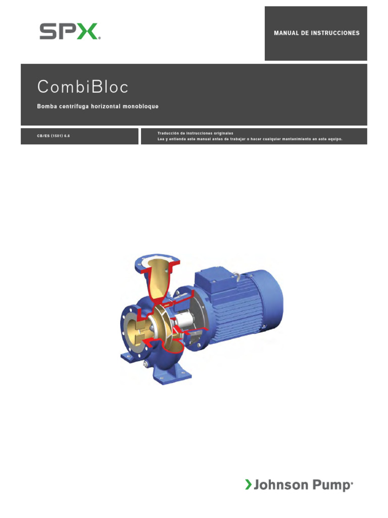 MANUAL - FRC-60 - Bombas de Presurizacion | PDF | Rodamiento (Mecánico) | Bomba