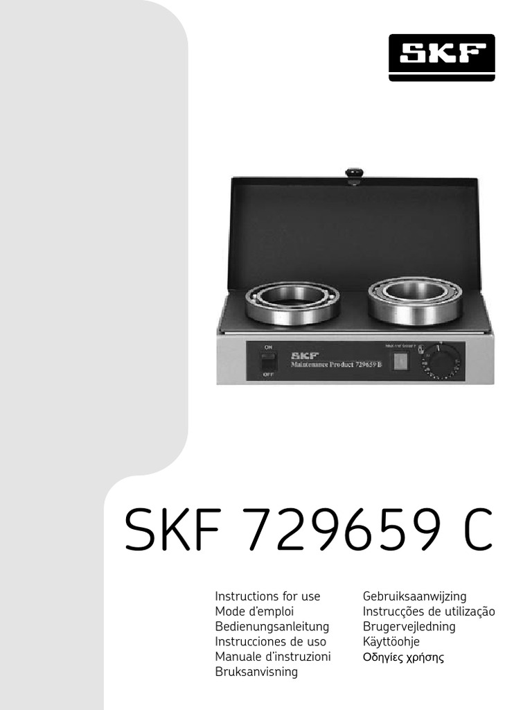 SKF Bearing Induction Heater | PDF