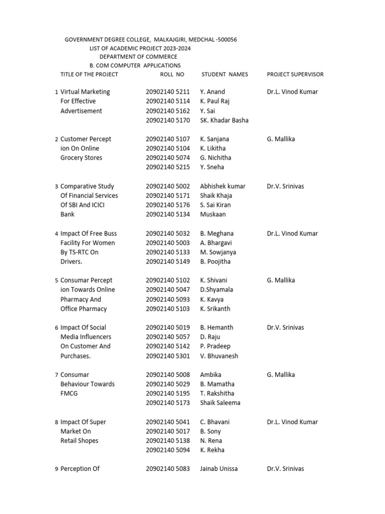3rd Year Project | PDF