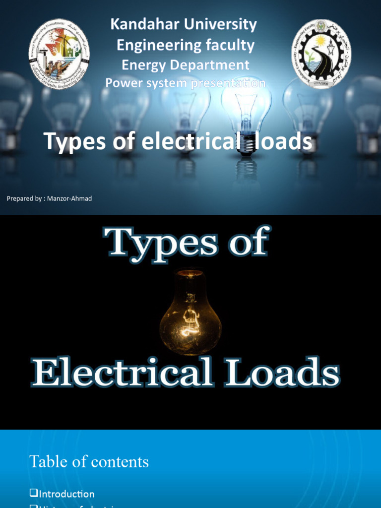 Electrical Load Power System | PDF | Capacitor | Inductor
