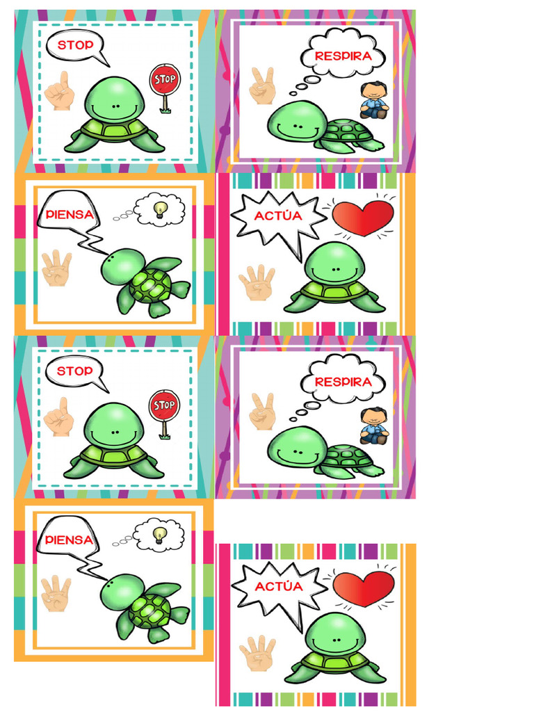 Cuento La Tortuga Imprimir | PDF