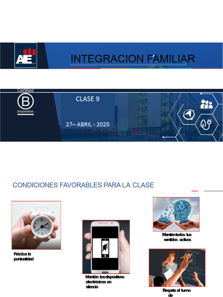 Clase 9 | PDF | Familia | Aprendizaje