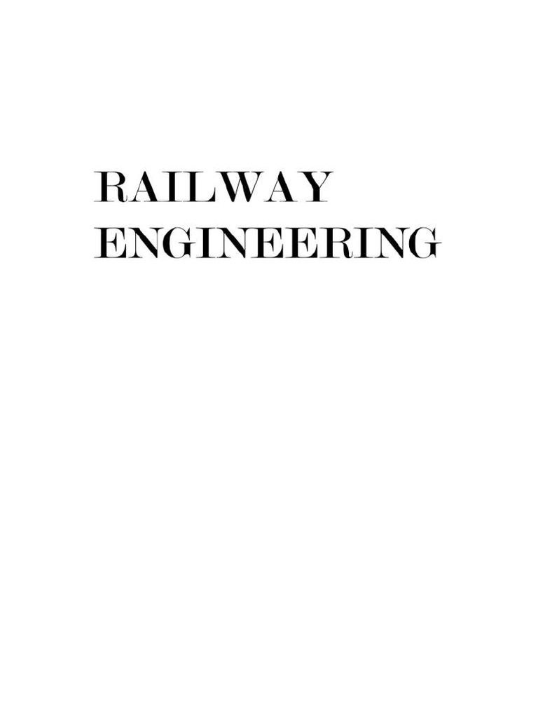 railway | PDF