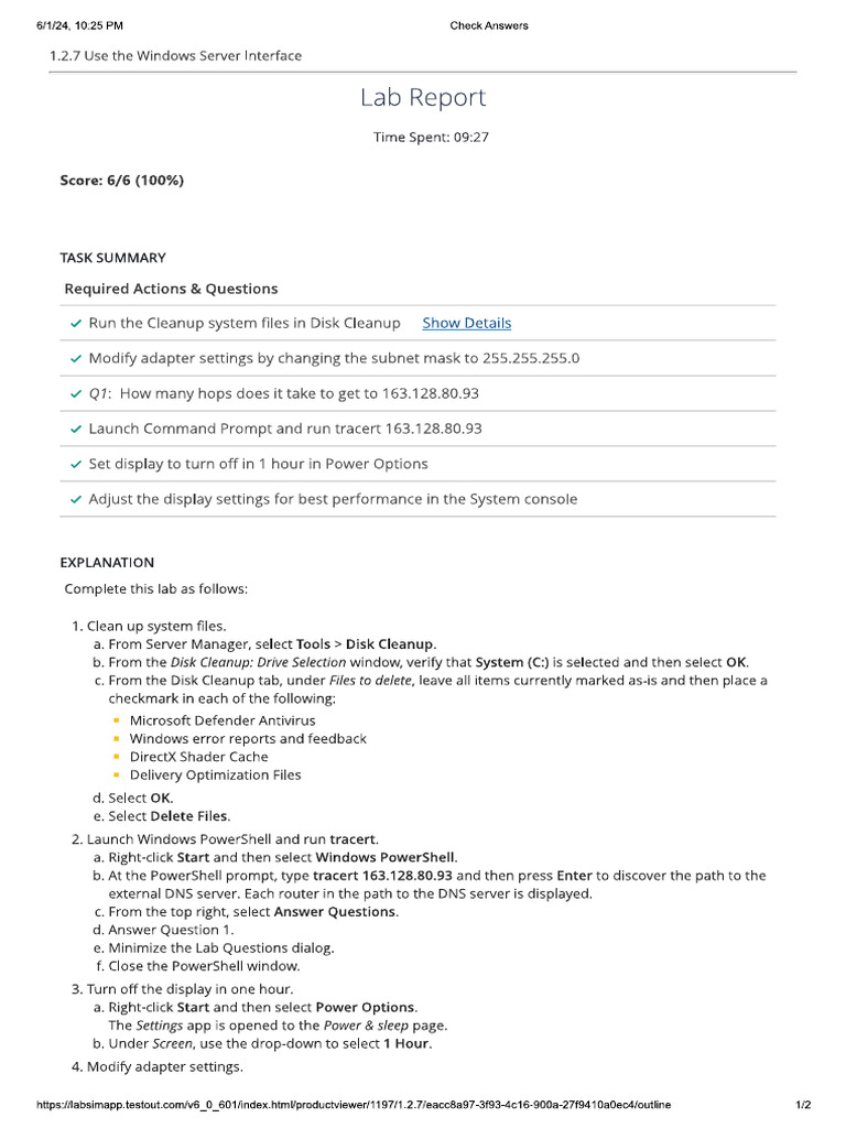 Use The Windows Server Interface Pdf